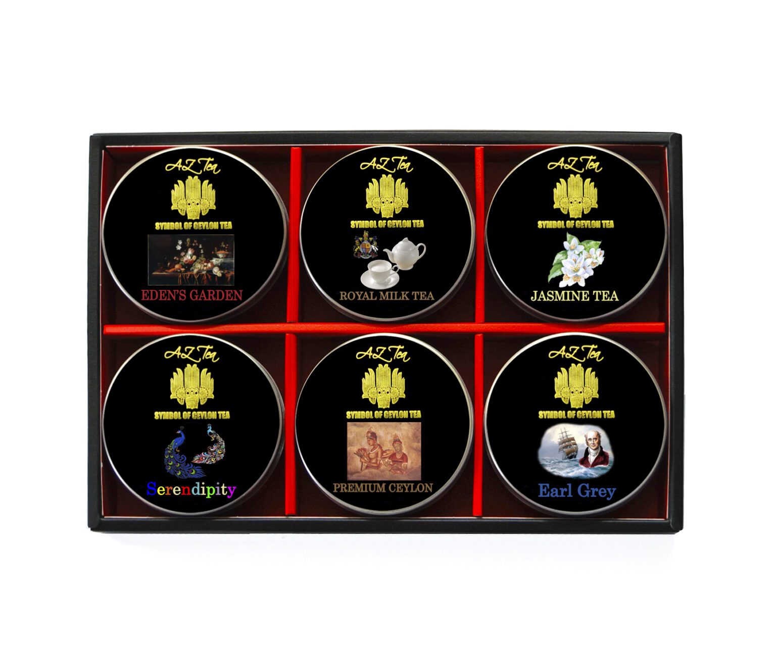 Best Sellers 6 Mini-Tin Tea Leaf Gift – AZ Teas Japan | エーゼットティーズジャパン