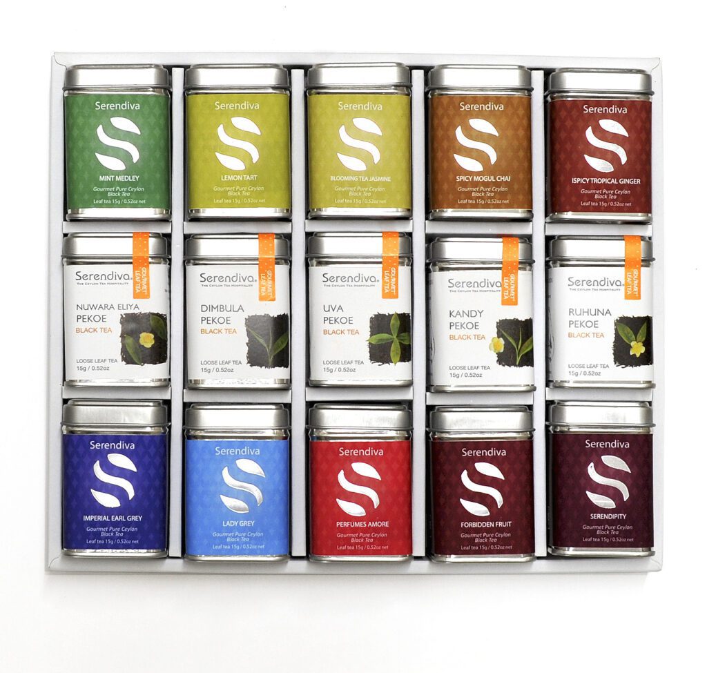 Serendiva 15 Mini Tins Gift – AZ Teas Japan | エーゼットティーズジャパン